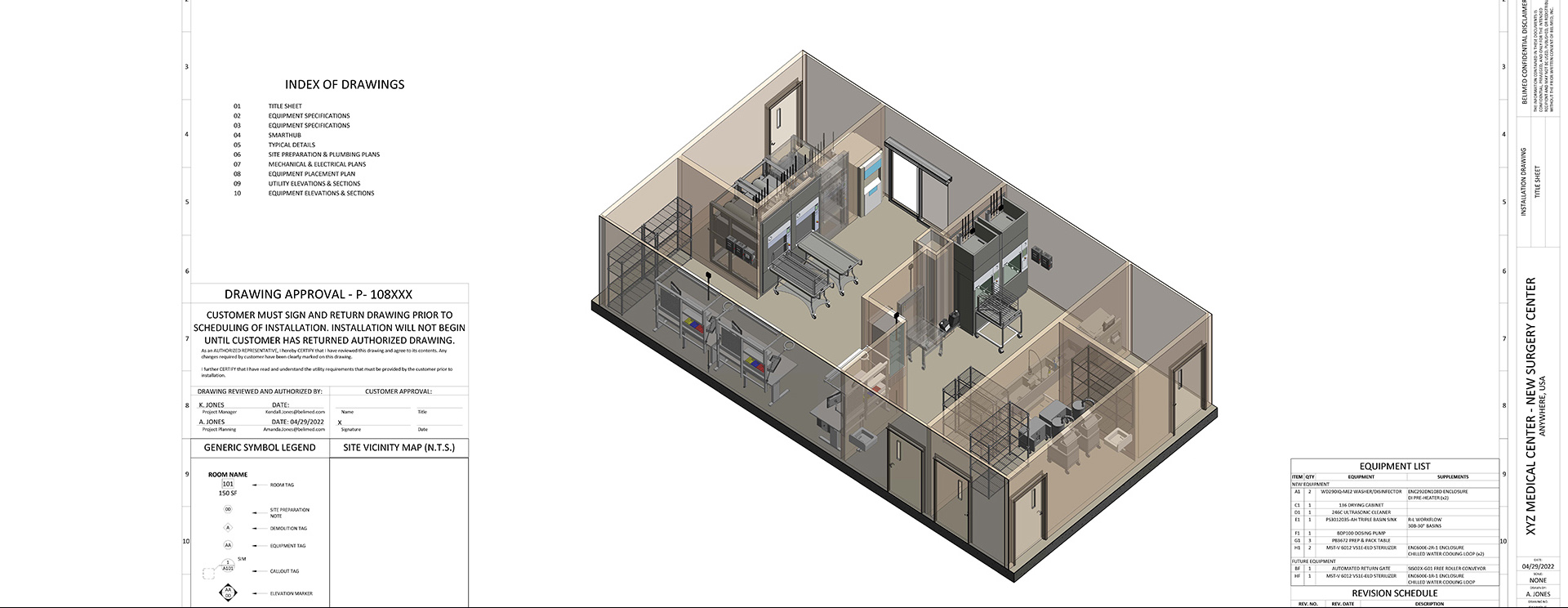 Site-Specific Drawings | Belimed